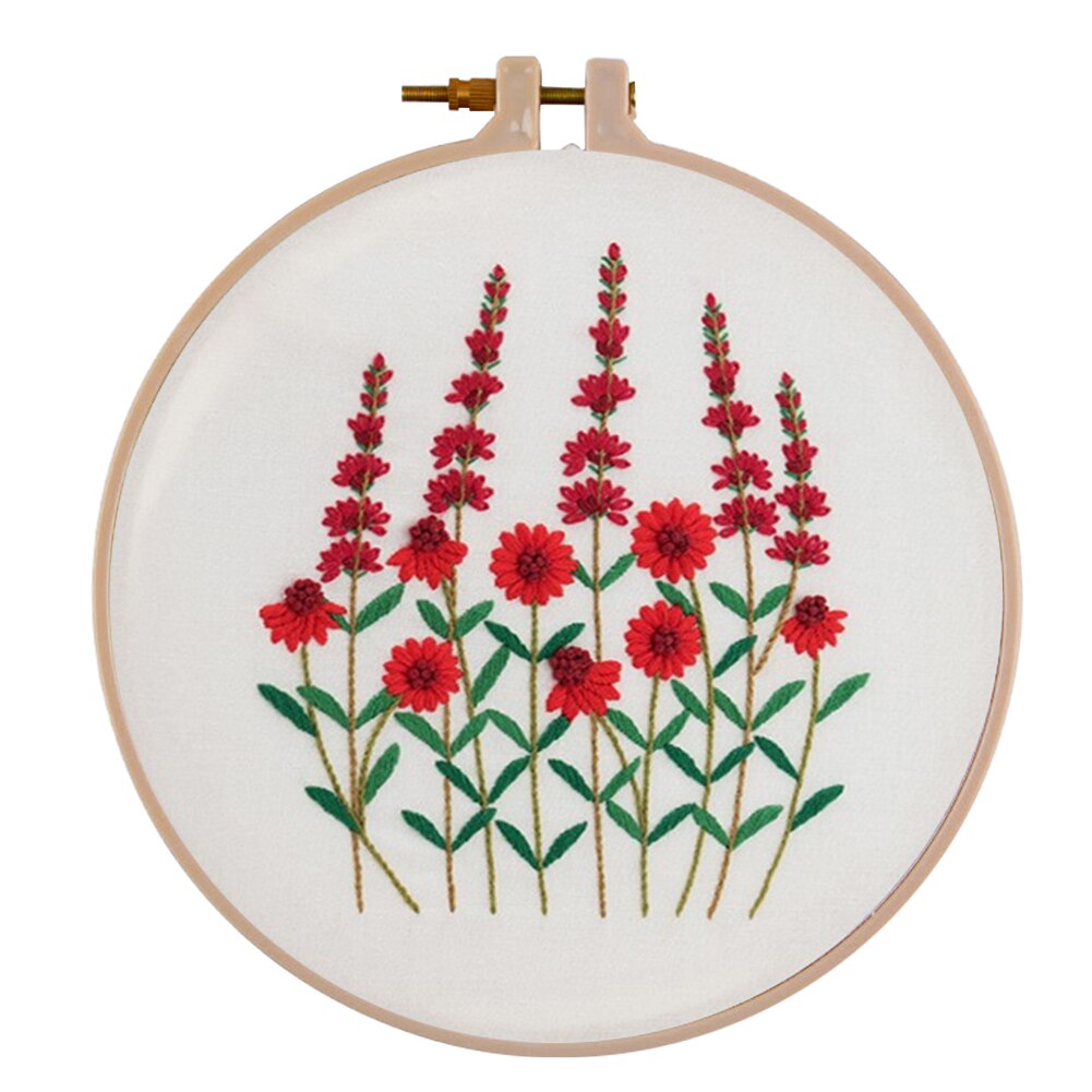 Flowers Embroidery Needlework DIY Art Craft Eco-fr... – Grandado