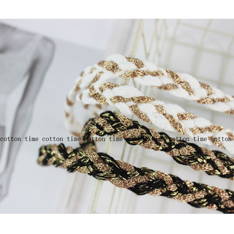 4yards/lot Mixed Braid Rope Golden Sewing Accessor... – Grandado