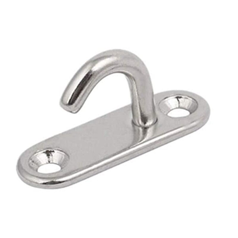 Heavy Duty Stainless Steel Oblong Plate Hook Loop ... – Grandado