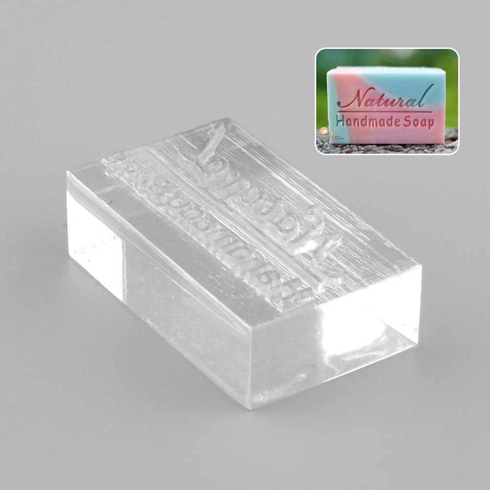 Acrylic Natural Handmade Soap Stamping Stamp Seal ... – Grandado