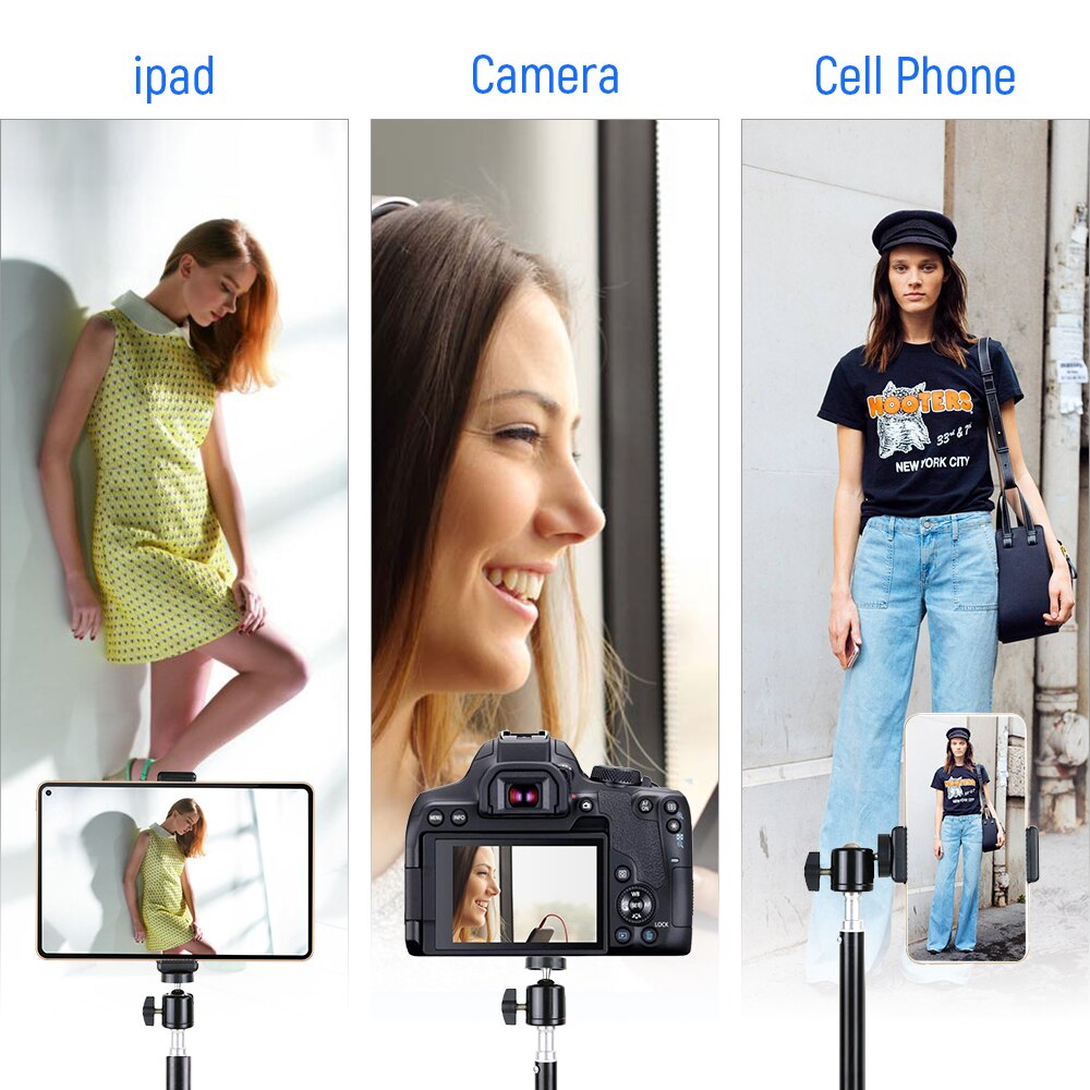 Universele Draagbare Aluminium Selfie Statief Stan... – Grandado