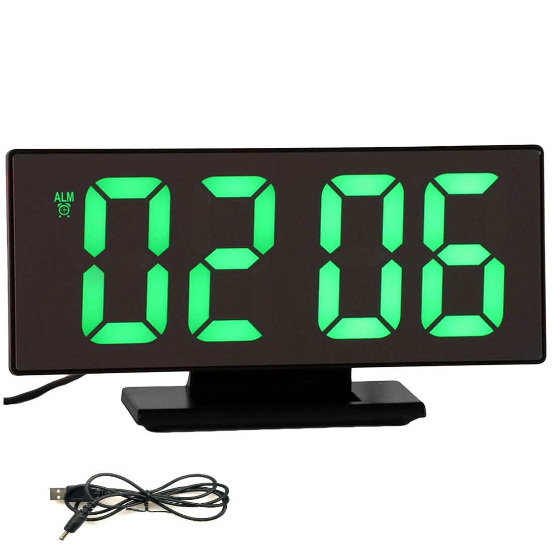 Multifunction Digital Alarm Clock Led Mirror Elect – Vicedeal