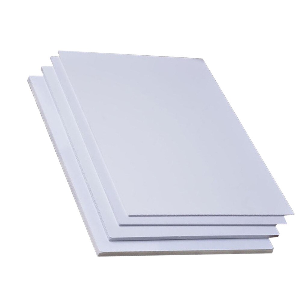 5PCS DIY PVC Sheet Foam Board White Sheet DIY Mode... – Vicedeal