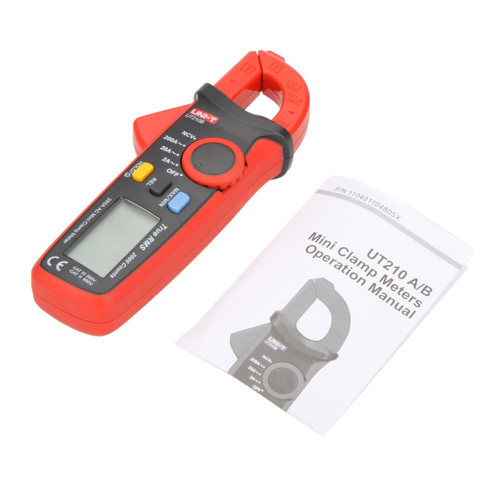 UNI-T UT210B True RMS 200A AC Mini Clamp Meters Am... – Grandado