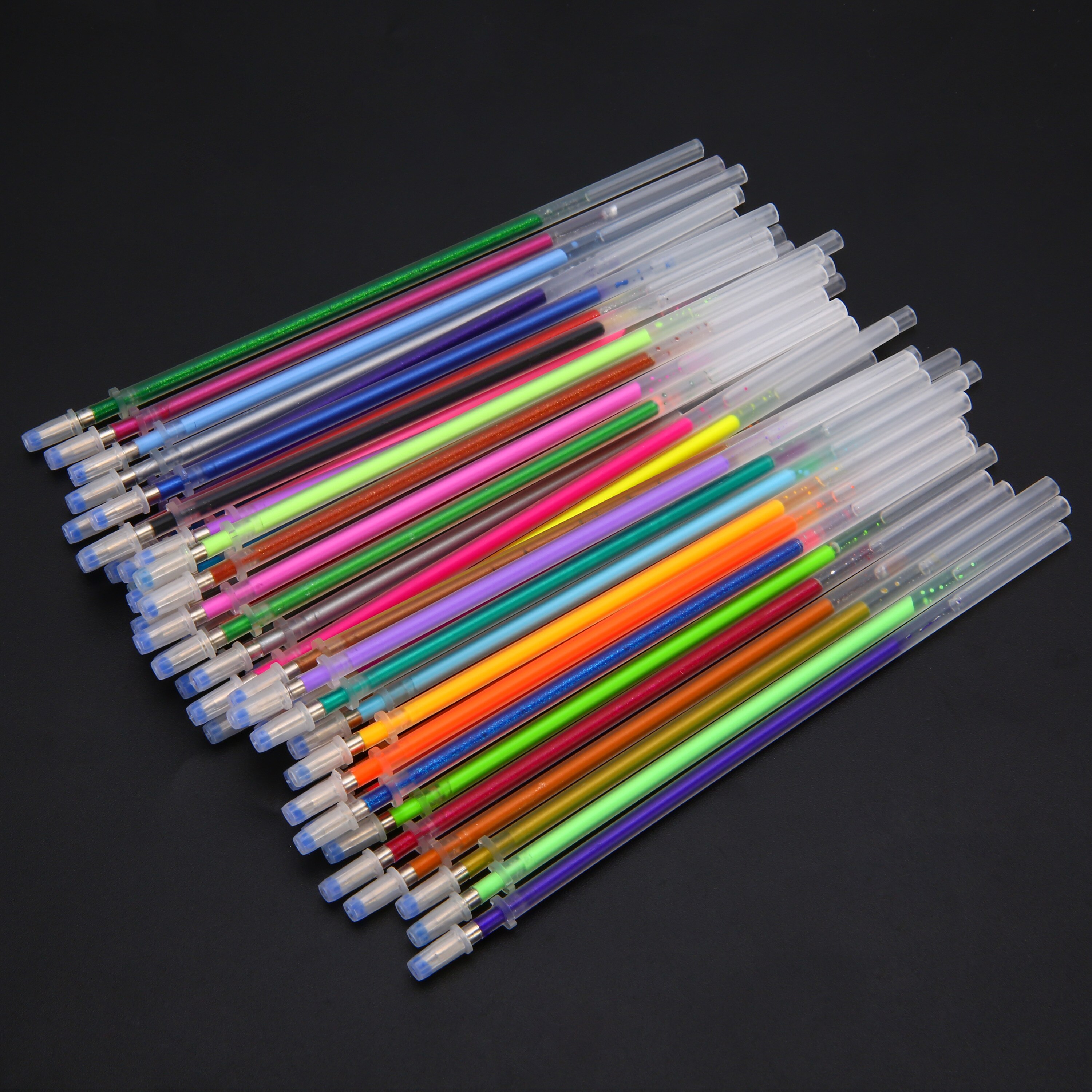 48 Kleuren Inkt Gel Pennen Vullingen 0.8Mm Pen Vul... – Grandado