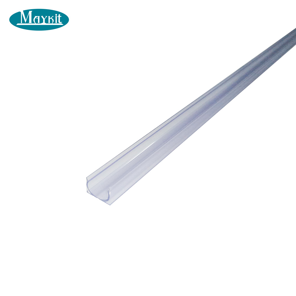 Maykit Clear Plastic U-Channel For Fiber Optic Poo... – Vicedeal
