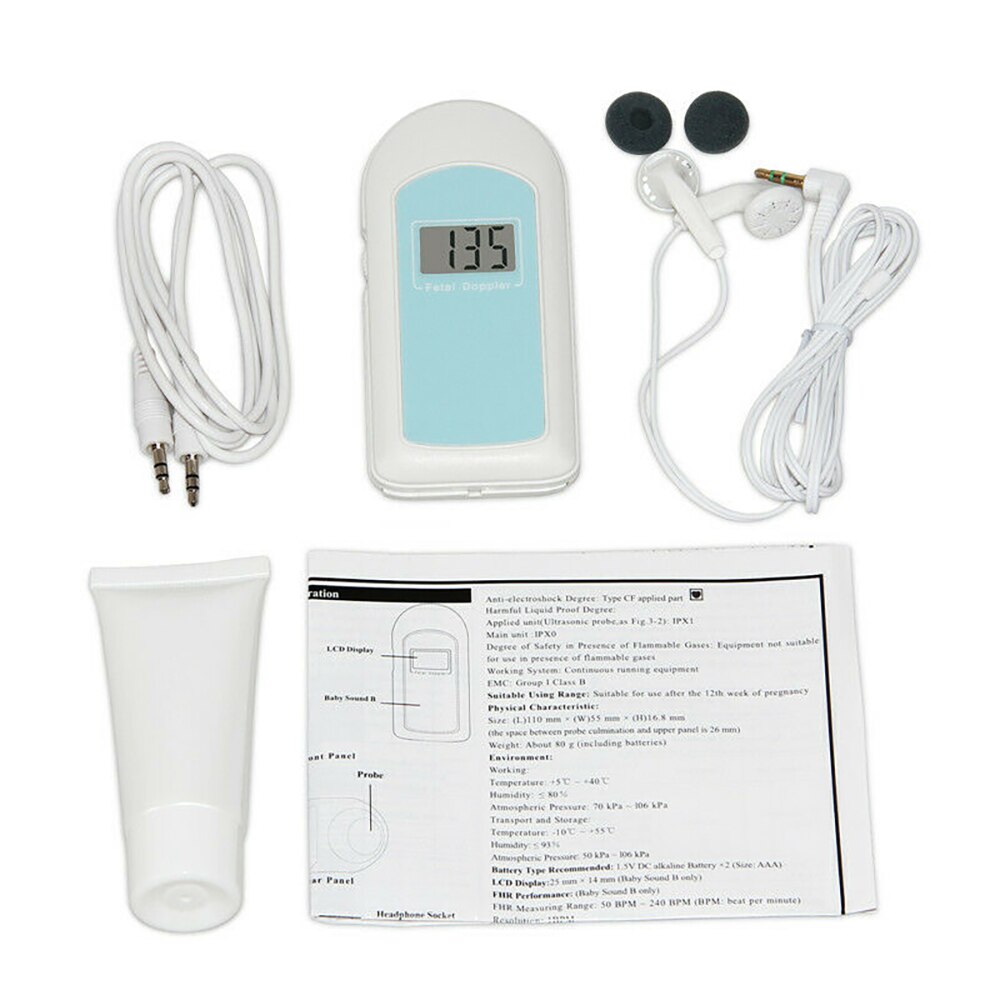 Baby Heartbeat Monitor Handheld Bebes Color Prenat... – Vicedeal