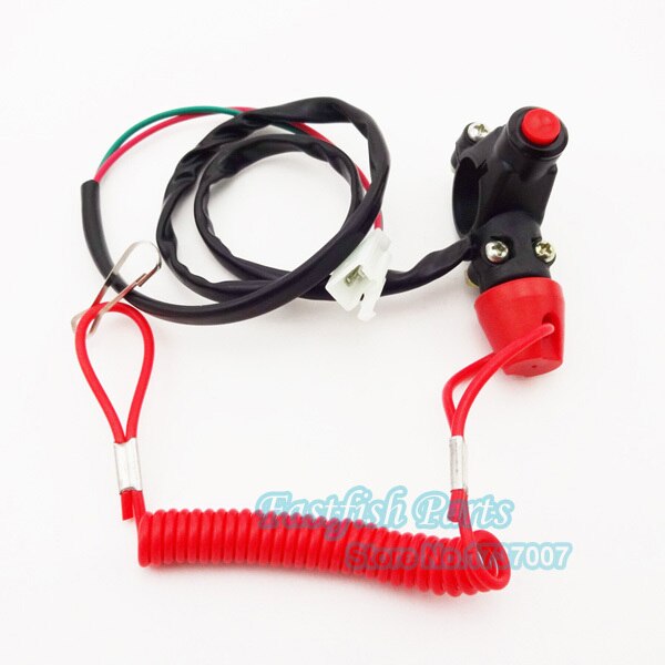 Veiligheid Tether Kill Switch Motor Stop Drukknop ... – Vicedeal