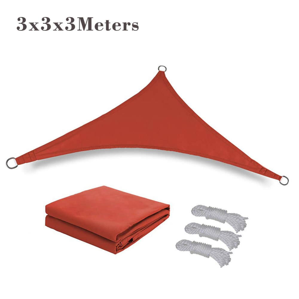 Anti-UV Triangle Waterproof Sun Shade Sails 95% UV... – Vicedeal