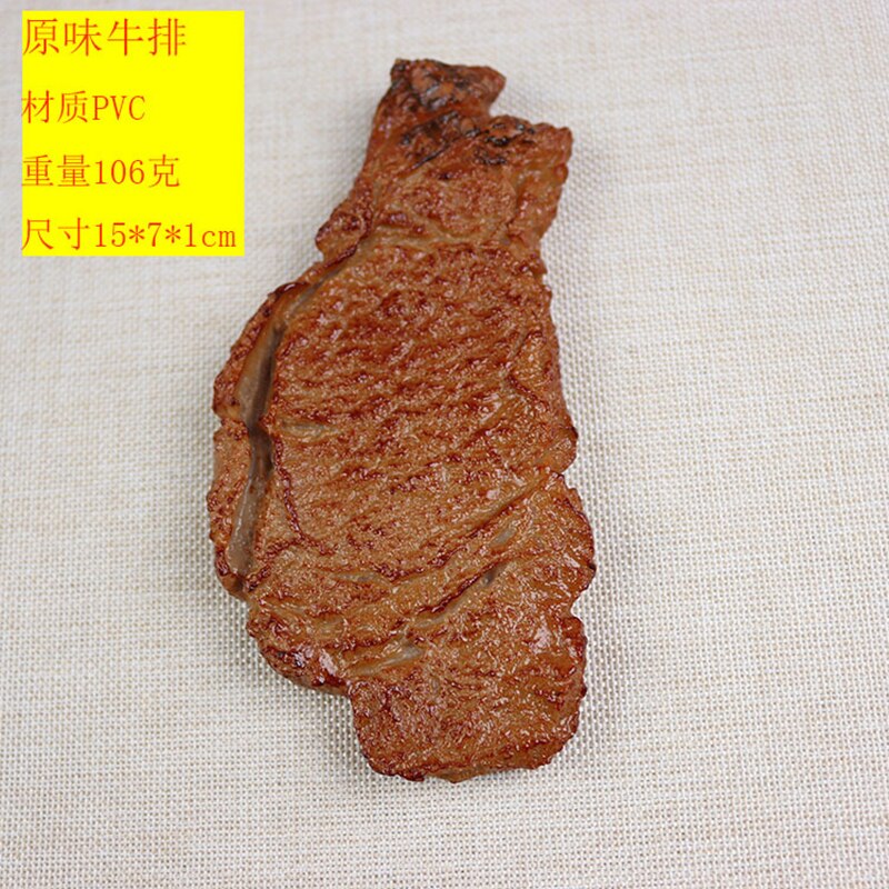 Artificial PVC Simulated Steak Model Roast Restaur... – Grandado