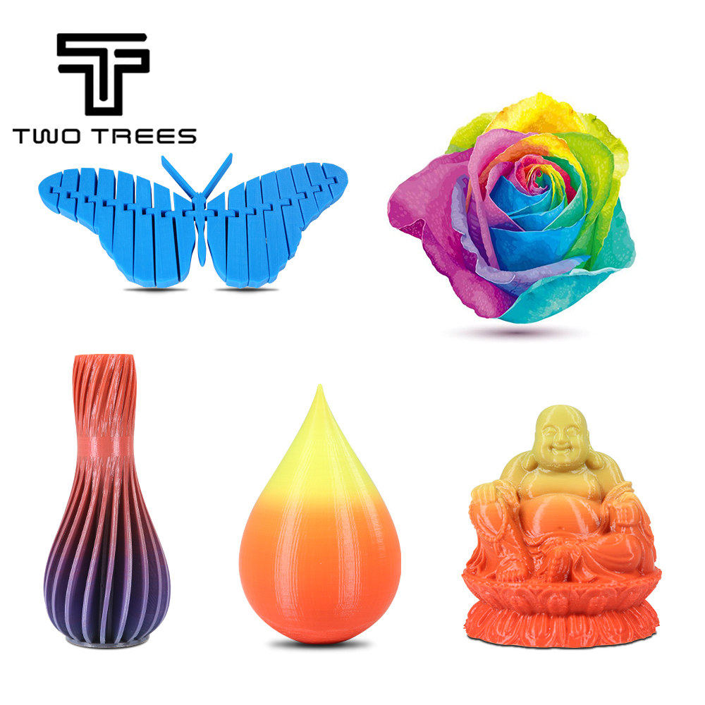 3D filament PLA filament 1.75 Multi Gradient color... – Grandado