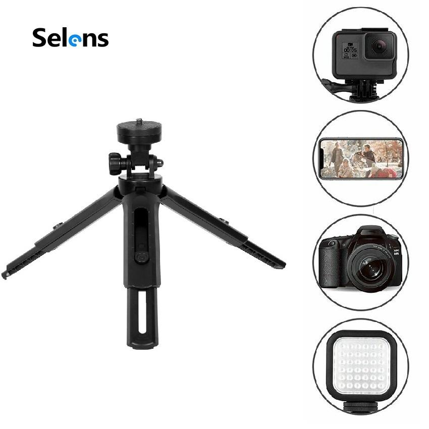 Selens Mini Tripod Folding PortableTable Stand Gri... – Grandado