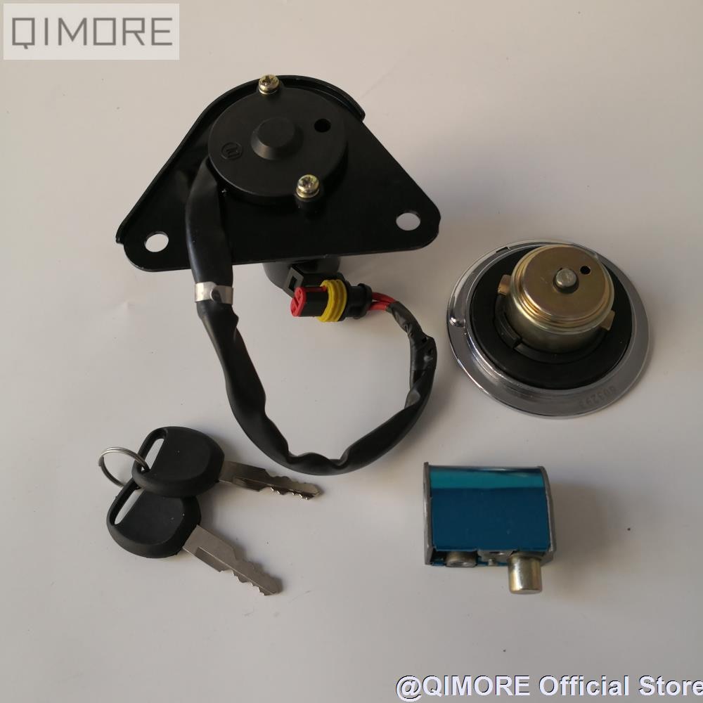 Contactslot/Tankdop Lock Key Set Voor Motorfiets K... – Vicedeal
