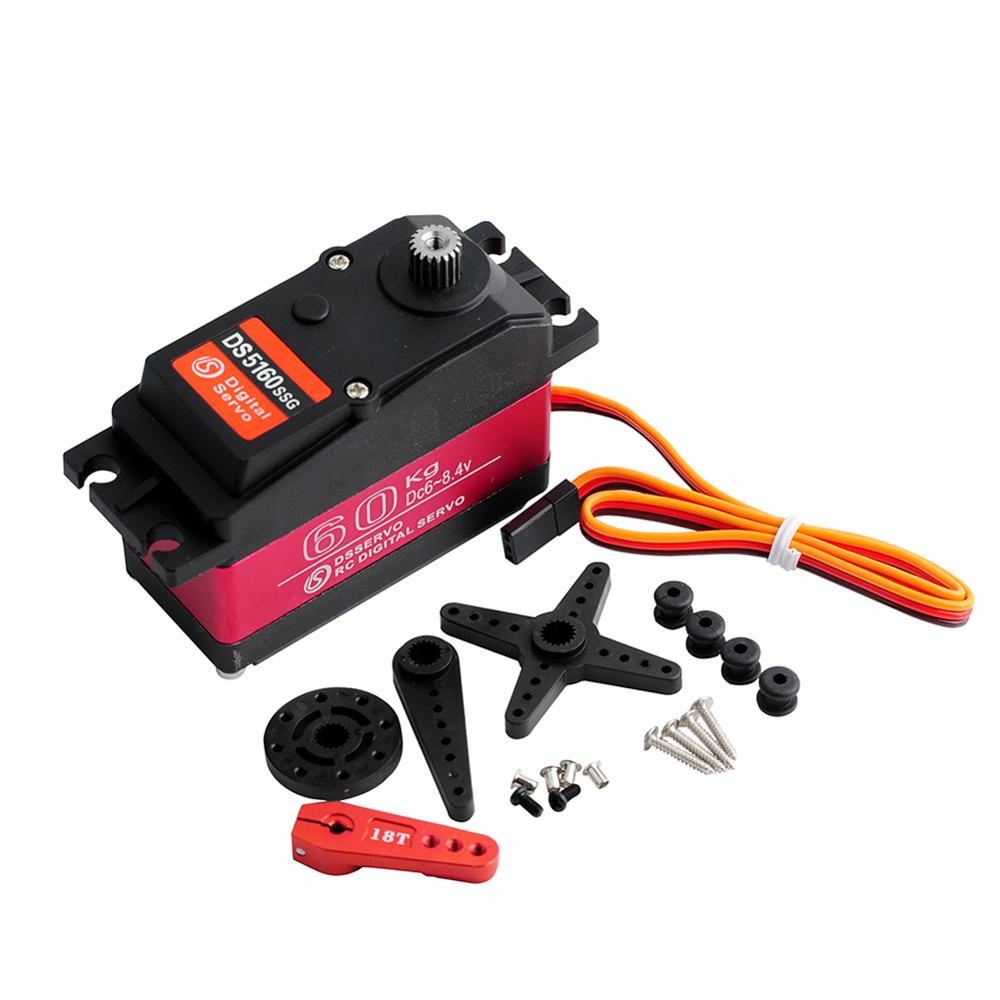 Ds5160 60kg 270 grader rc digital servo servo meta... – Vicedeal
