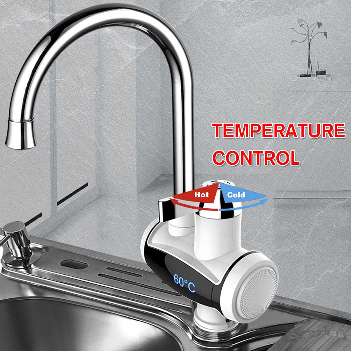 Instant Tankless Electric Water Heater Faucet Kitc... – Grandado