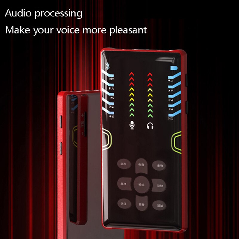 RK-C21 Mobile Phone Sound Card Dual Phone Sound Card Mobile Computer ...