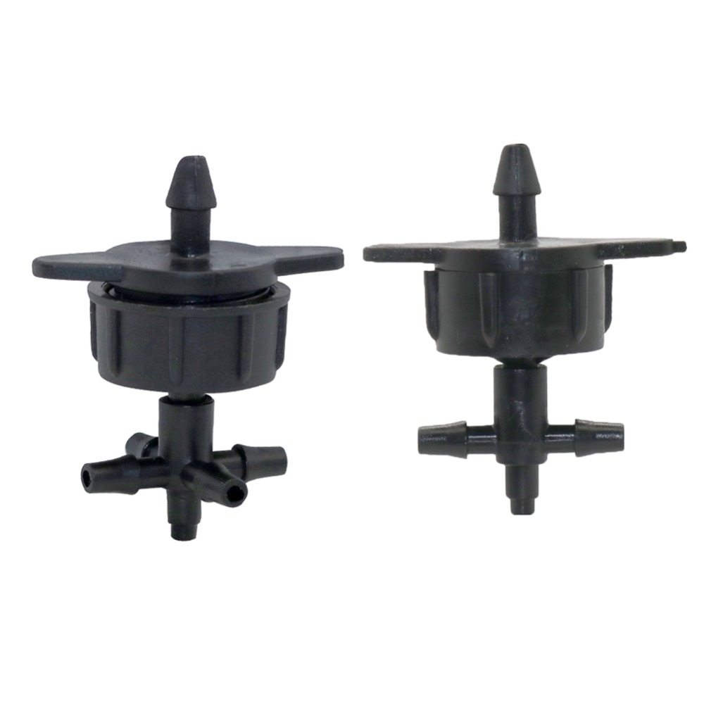 2/4/8L Steady Flow Dripper Met 3-Weg 5-Way Barb Co... – Grandado