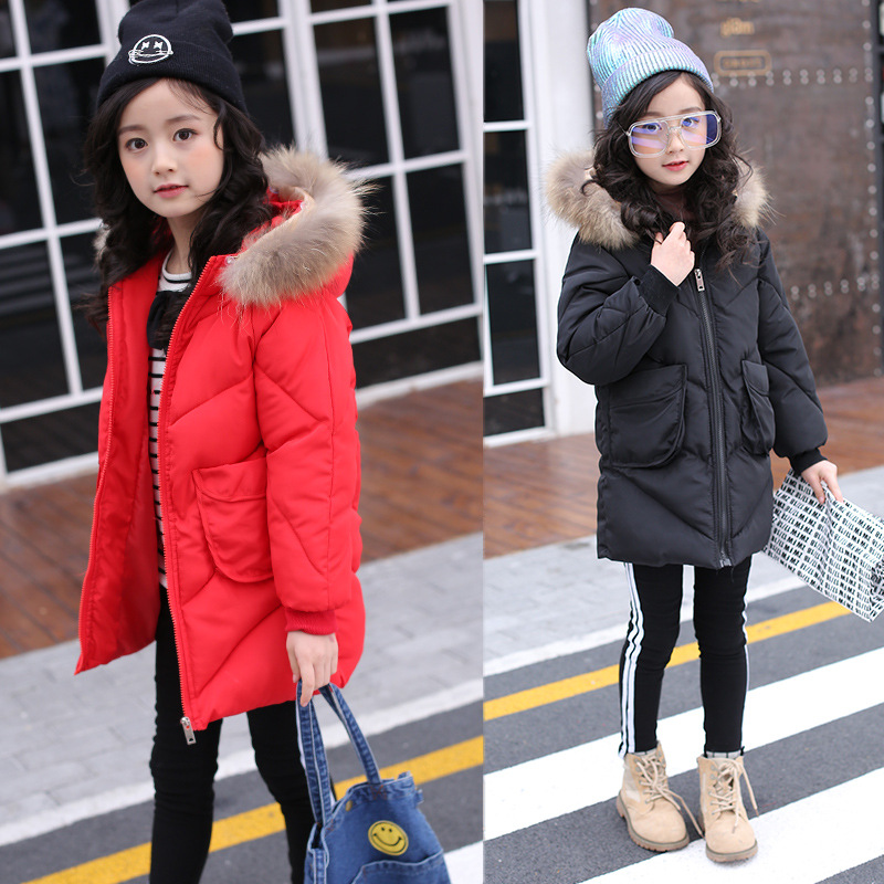 children's cotton jacket girls winter clothes – Vicedeal