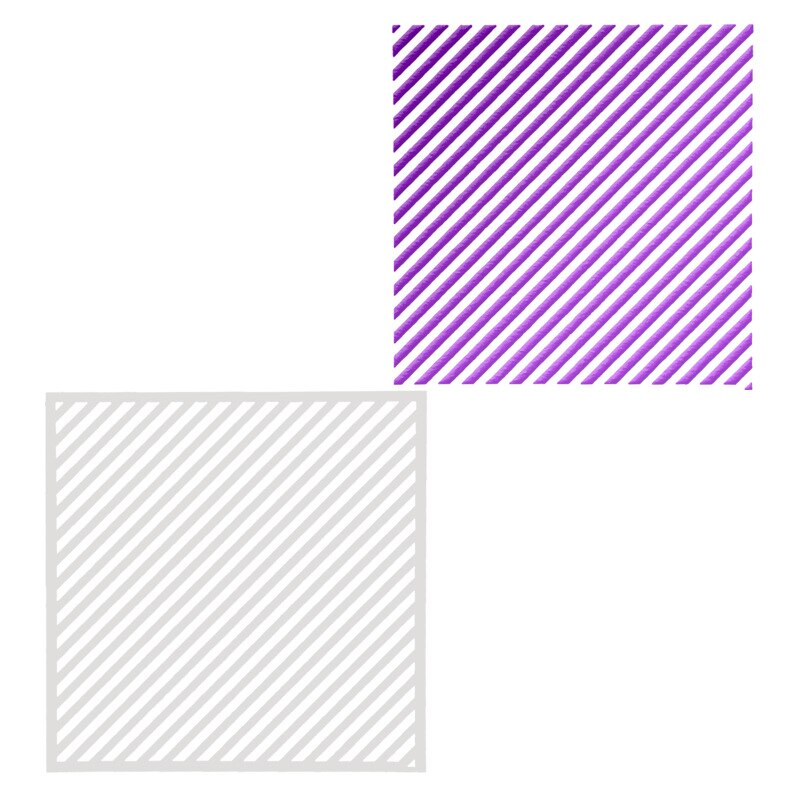 15*15 strepen pvc Gelaagdheid Stencils voor Diy sc... – Grandado