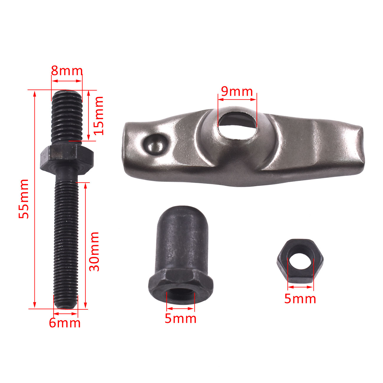 Push Rod Guide Plate Valve Rocker Arm Assy Fit Hon... – Grandado
