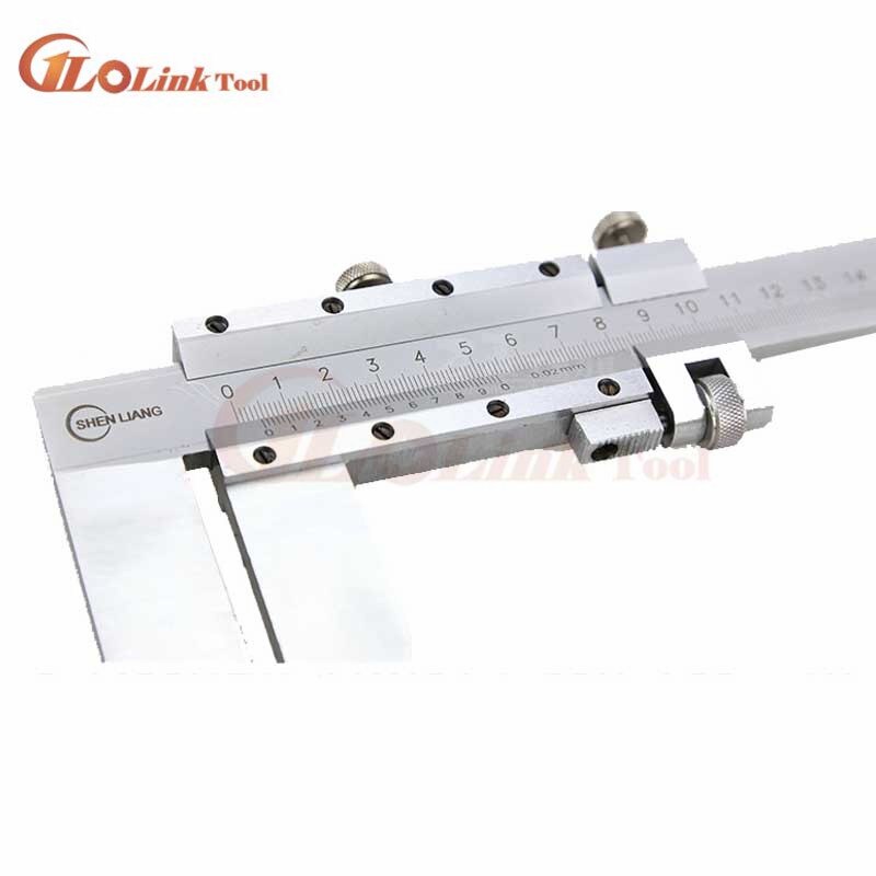 0-200mm Steel Vernier Caliper with 60mm long jaw M... – Grandado