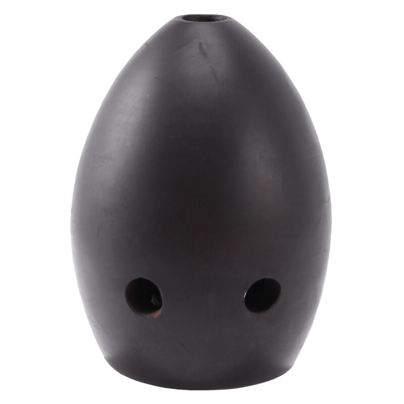 Chinese Ancient Xun Flute Black Pottery Musical In... – Grandado