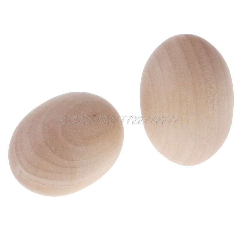 Natural Wood Simulation Eggs Manual Graffiti Paint... – Grandado