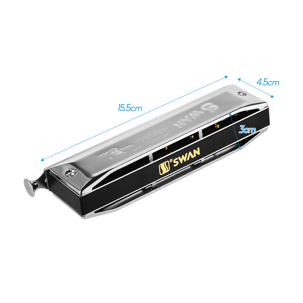 Zwaan SW-1248 12 Gaten Chromatische Harmonische C ... – Grandado