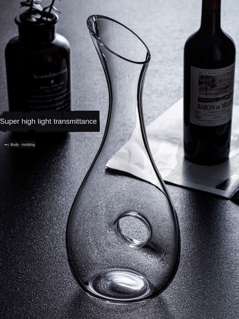 Snegle stil premium vin karaffel rødvin flaske bly... – Vicedeal
