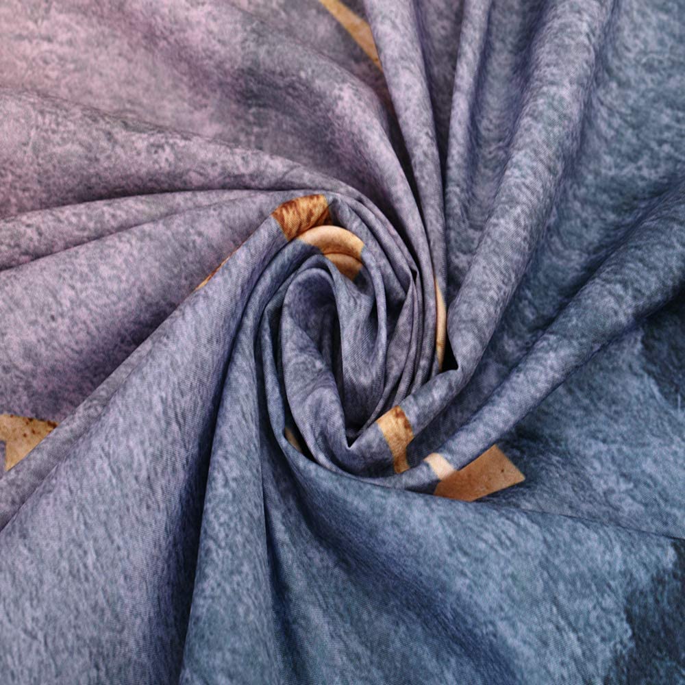 Psychedelic Rose Gold Foil Marble Ombre Watercolor Grandado