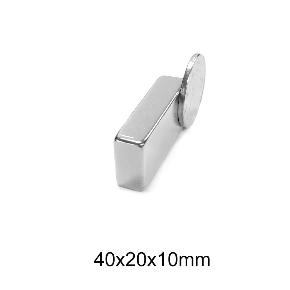 1/2/3/5 stk 40 x 20 x 10mm kvadratiske supersterke... – Grandado