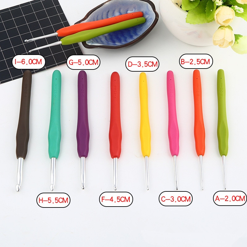 1PCS Crochet Hook Ergonomic Handles 3.0mm Comforta... – Vicedeal