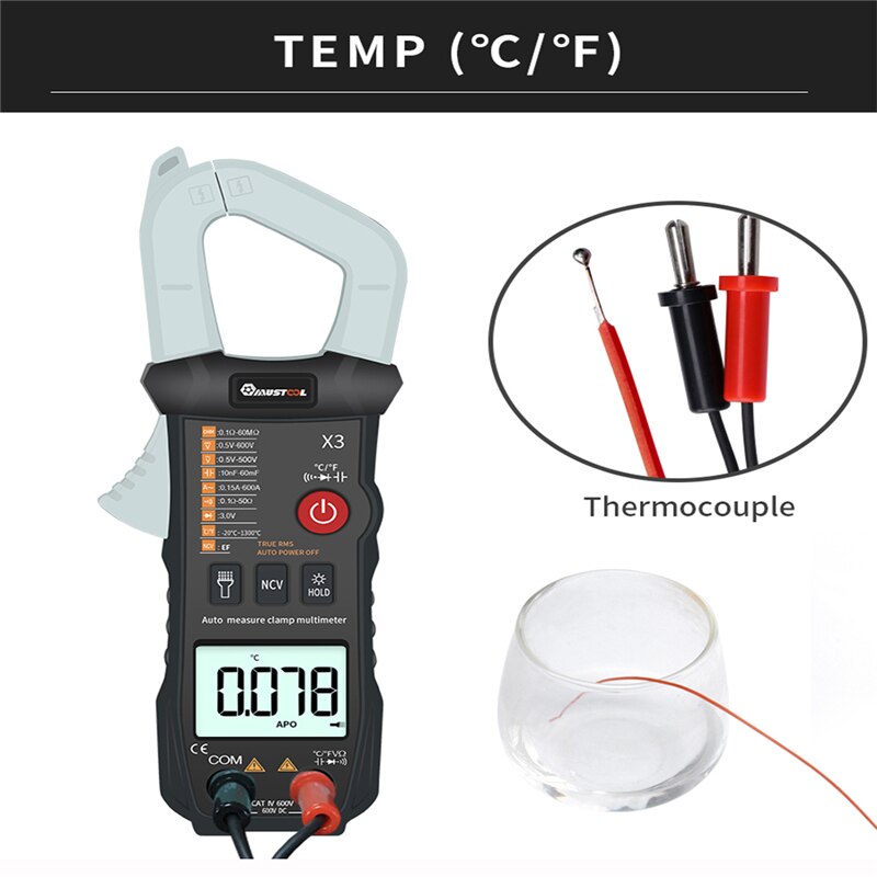 MUSTOOL X3 Fully Intelligent True RMS Clamp Meter ... – Vicedeal