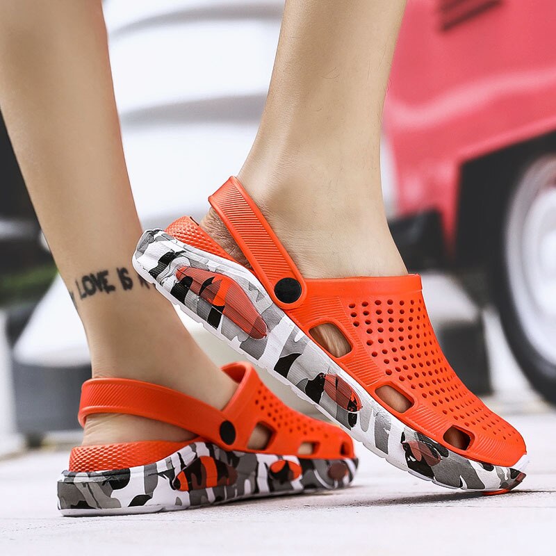 Lizeruee Beach Quick Dry Slippers Summer Men Clogs... – Grandado