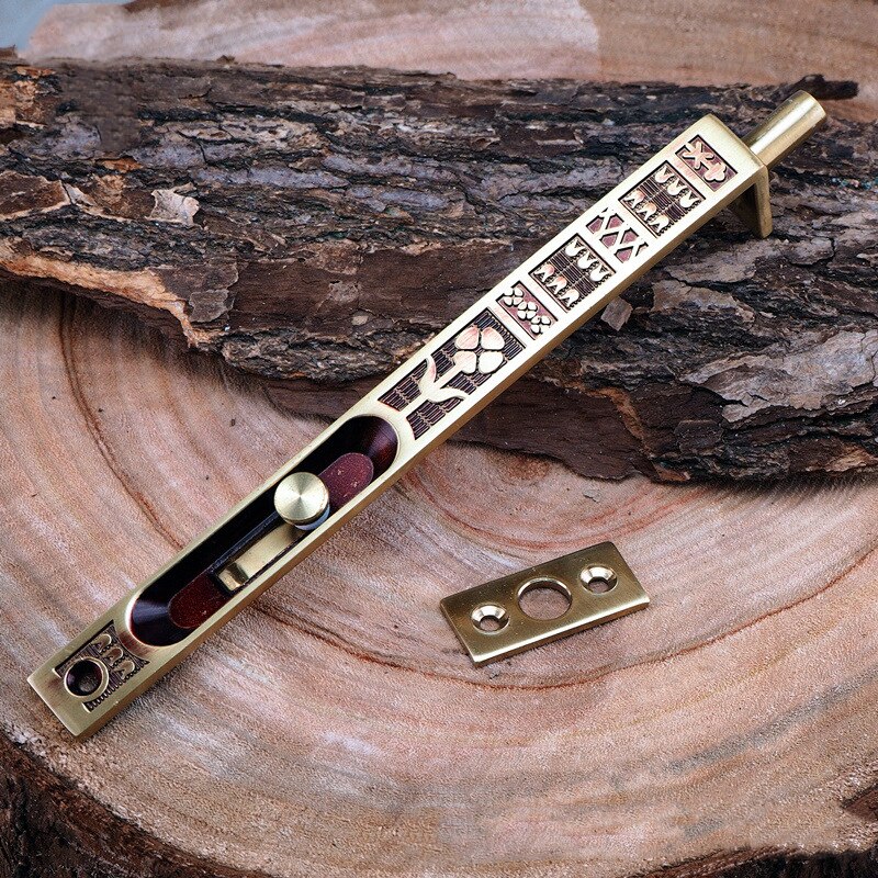 European Antique Bolt Concealed Bolt All Copper Co... – Grandado