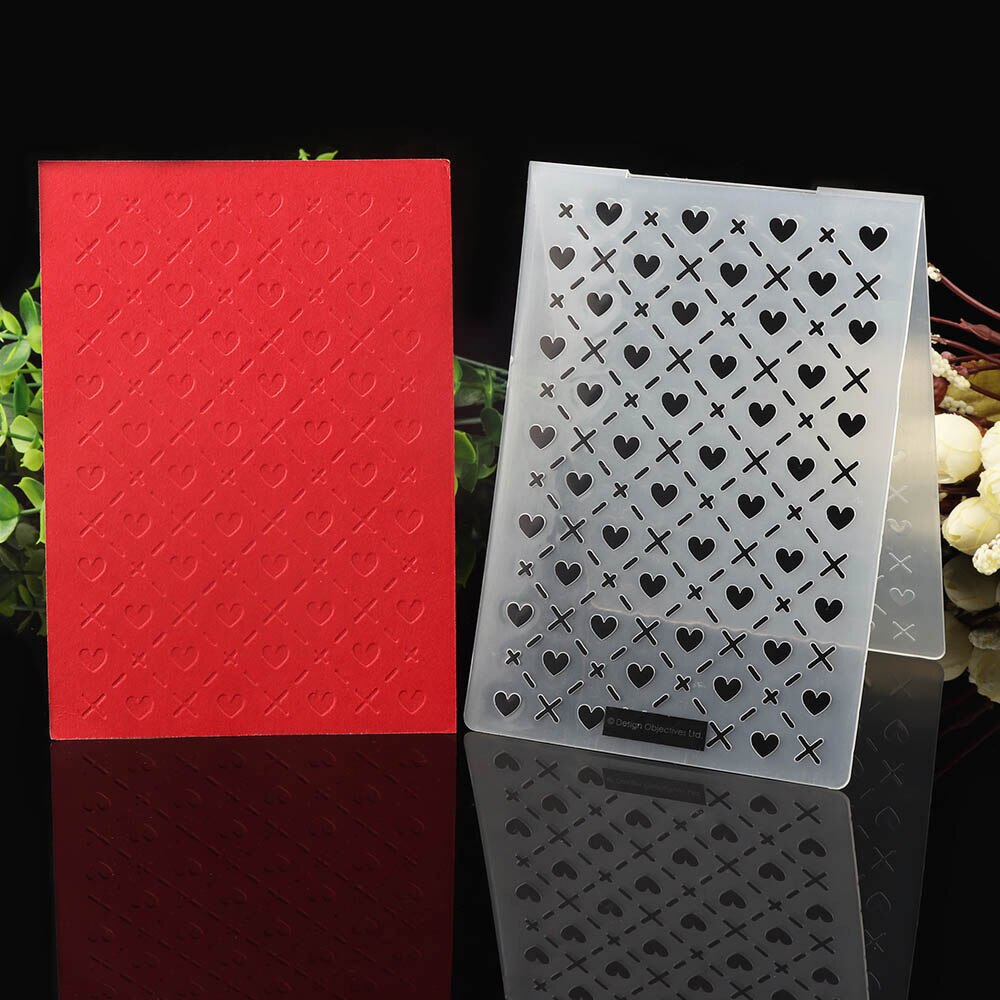1PC Various Pattern Plastic Embossing Template DIY... – Grandado