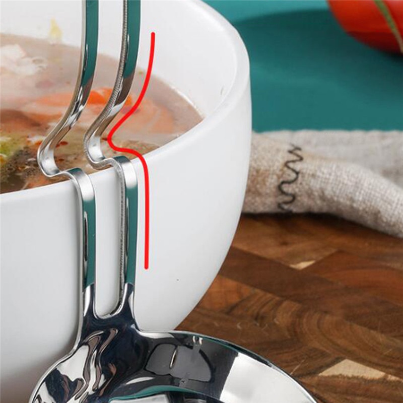 1Pc Mini Thick Stainless Steel Bending Pot Soup Sp... – Grandado