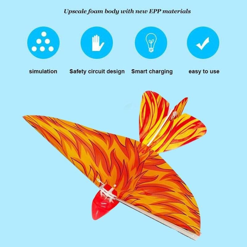 2.4GHz RC Bird Simulation Flying RC Bird Shape Rem... – Grandado