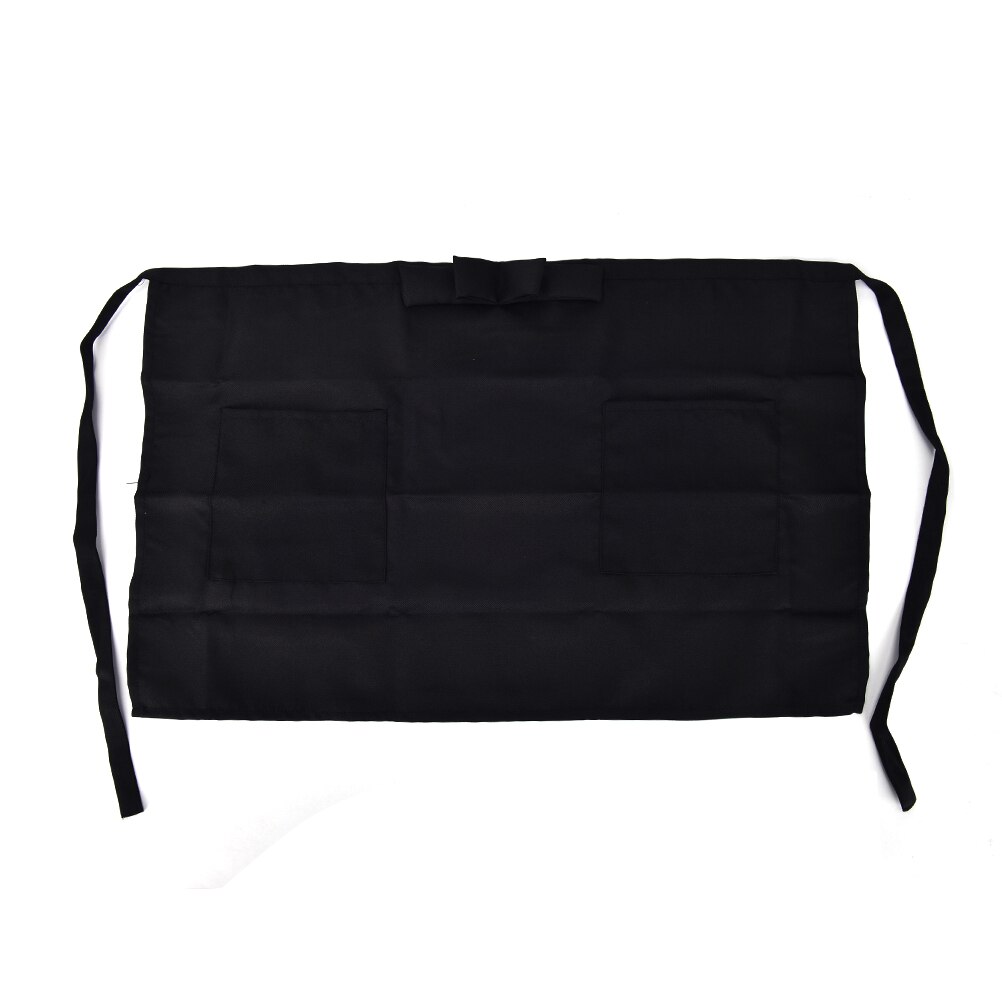 Black Waterproof Half Apron Catering Baking Bar Ho... – Vicedeal