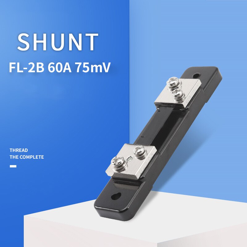 1PCS External Shunt FL-2B 60A/75mV Current Meter S... – Vicedeal