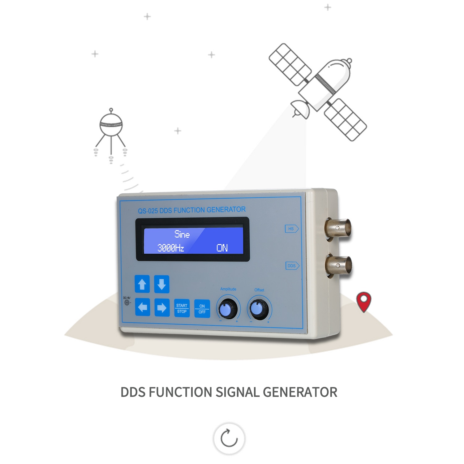 DDS Funktion Signal Generator Sinus Quadrat Dreiec... – Vicedeal DDS Funktion Signal Generator Sinus Quadrat Dreiec... – Vicedeal