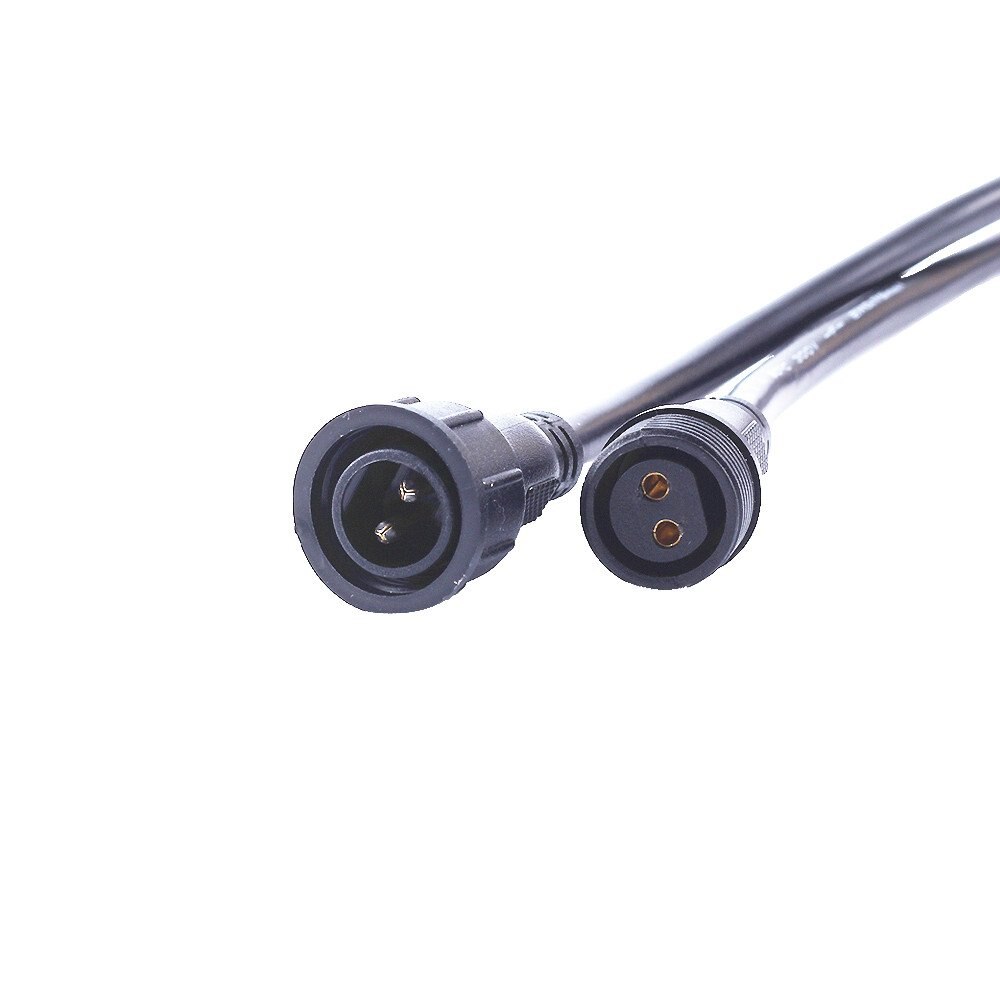 2Core 2pin Black Pigtail Plastics Waterproof IP65 ... – Grandado