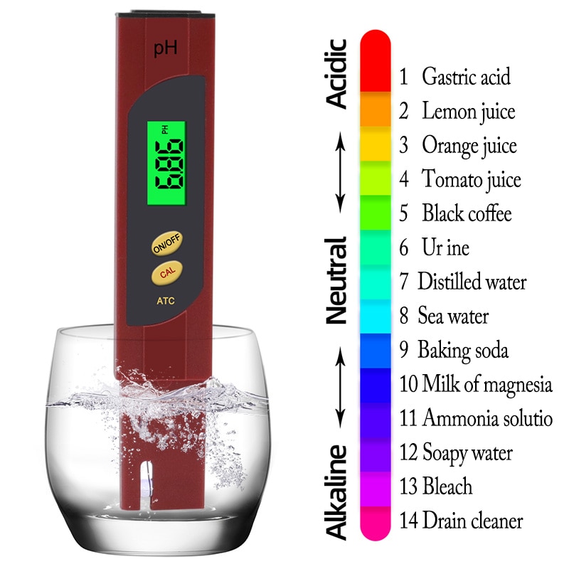 PH meter TDS pen EC conductivity thermometer instr... – Grandado