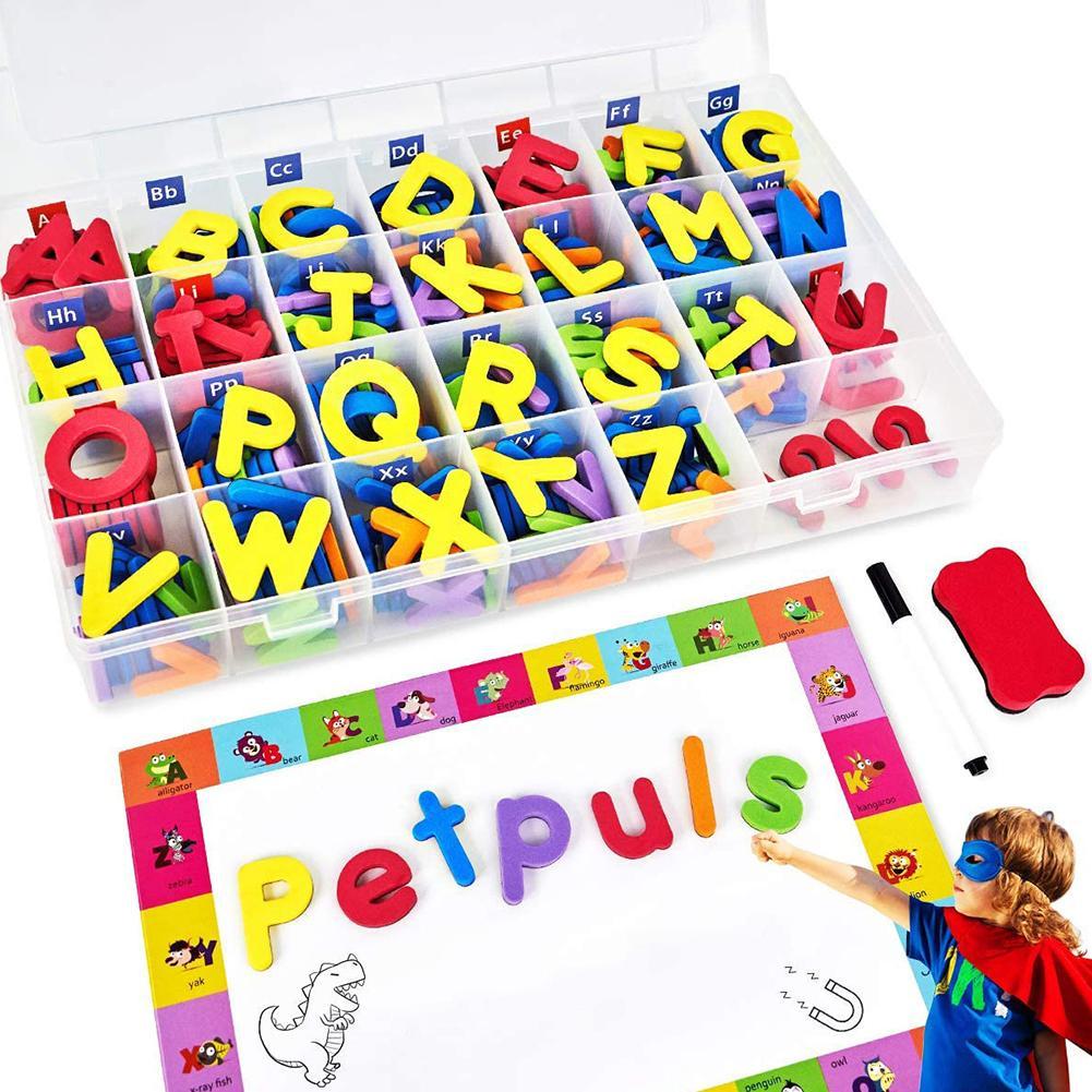 238 Pcs Magnetic Learning Alphabet Letters Colorfu... – Grandado