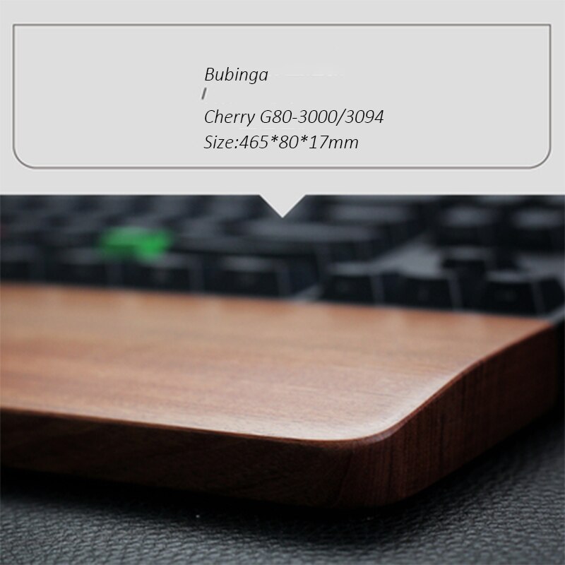 Kashcy Solid Wooden Bubinga Palm Rest For Ergonomi... – Grandado