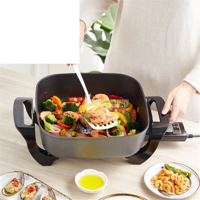 6.5L Electric Pot Cooker Multi Cooker 5cm Depth No... – Grandado