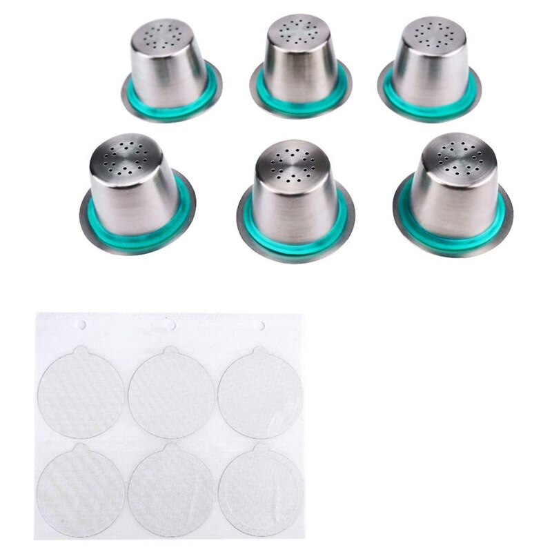 Reusable Coffee Capsules for Nespresso Stainless S... – Grandado