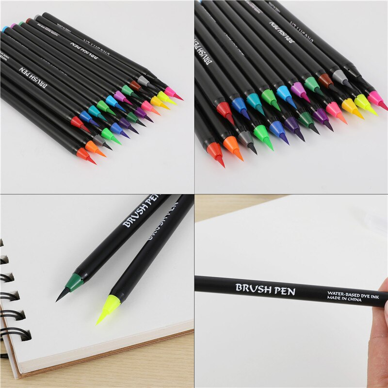 12/20/24/48 Colors Colors Markers Set Drawing Brus... – Vicedeal