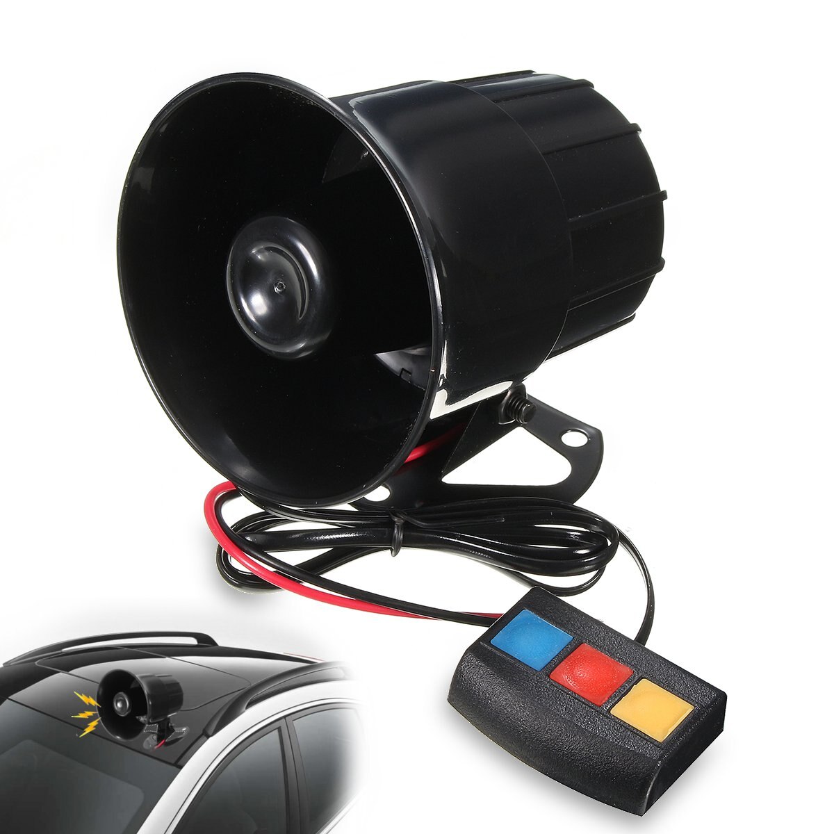 3 Soud Load Car Warming Alarm For Car Boat Motorcy... – Grandado