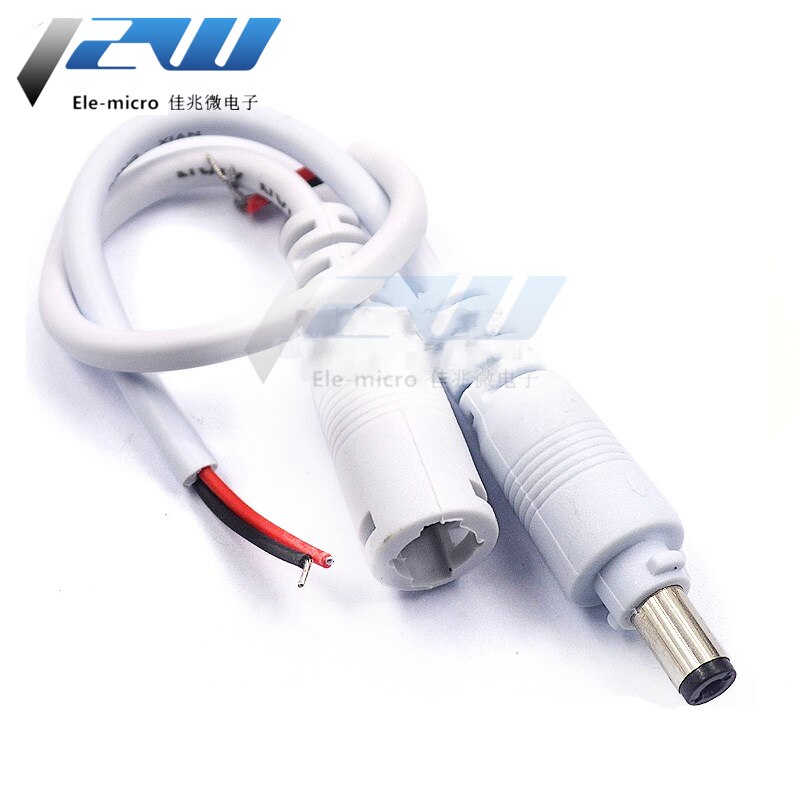 2sets DC male and female plugs, power cords, monit... – Grandado